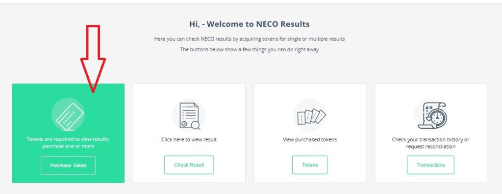 How To Buy NECO Token 2023 Online To Check Your Results