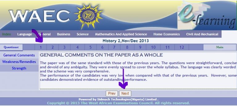 WAEC History Past Question & Answer (2008 - 2024) | SSCE & GCE