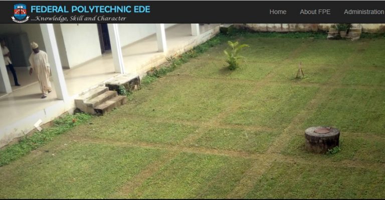Federal Poly Ede Admission List 2024/2025 (1st, 2nd & 3rd Batch)